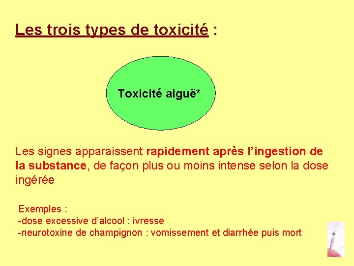 TOXICOLOGIE science des poisons le risque toxicologique Dfinition