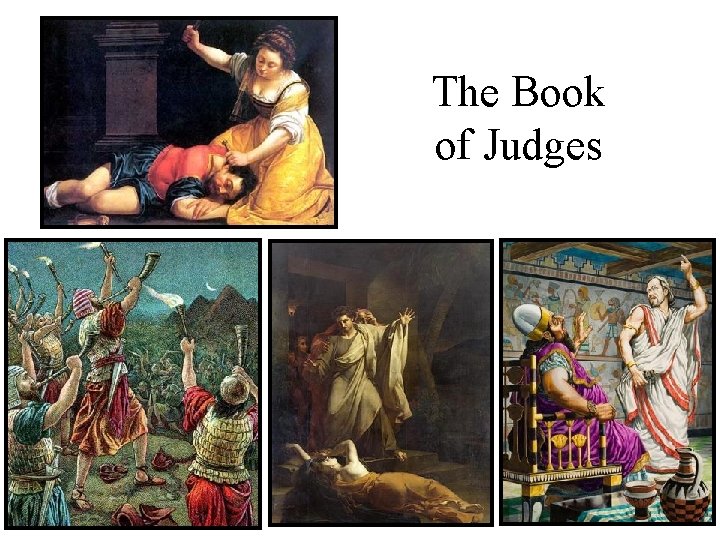 The Book of Judges Questions 1 2 3