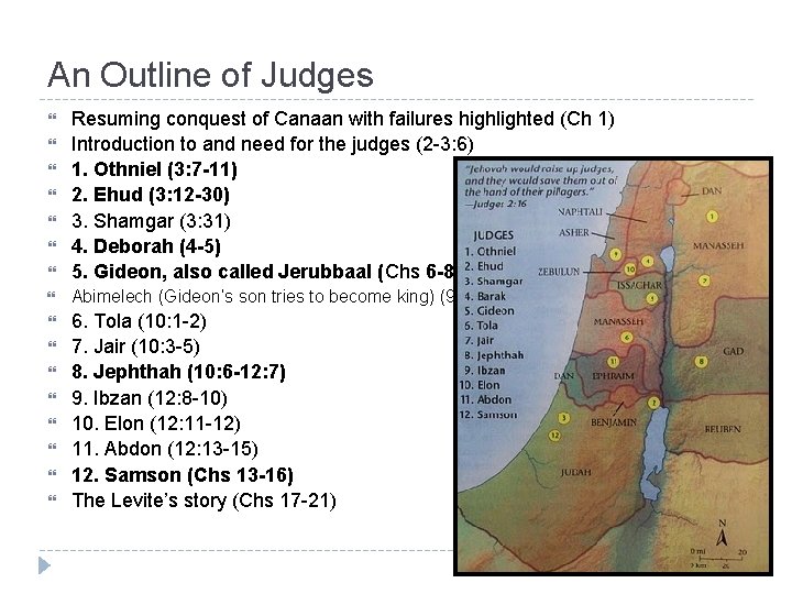 The Book of Judges Questions 1 2 3