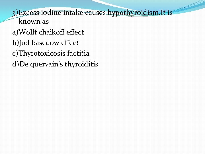 APPROACH TO A CASE OF THYROID NODULE By