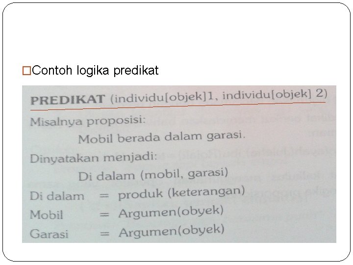 Representasi Pengetahuan Pertemuan 3 Latar Belakang Agar pengetahuan