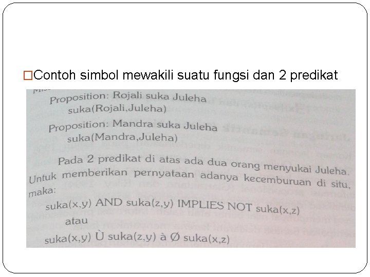 Representasi Pengetahuan Pertemuan 3 Latar Belakang Agar pengetahuan