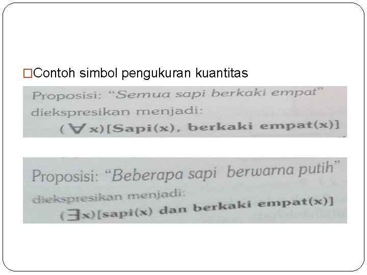 Representasi Pengetahuan Pertemuan 3 Latar Belakang Agar pengetahuan