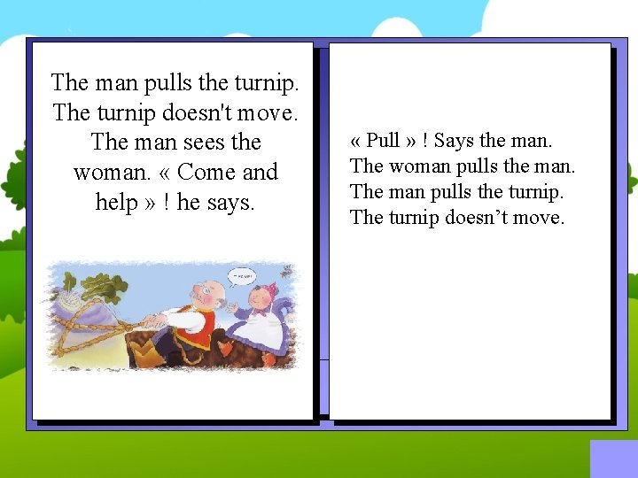 The Enormous Turnip Story retold by Sue Arengo