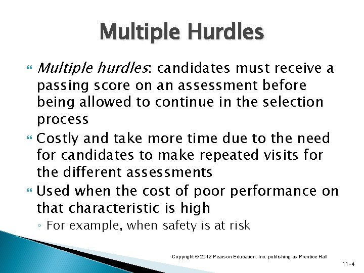 Strategic Staffing Chapter 11 Choosing and Hiring Candidates