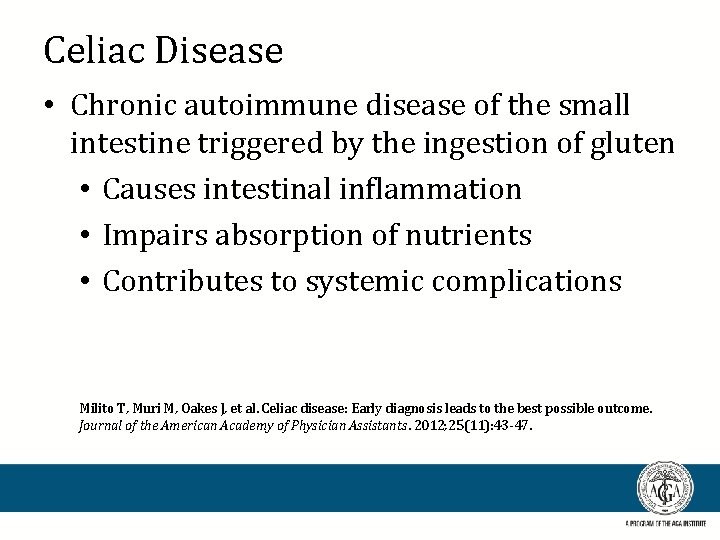 Celiac Disease and Gluten Sensitivity A Casebased Approach