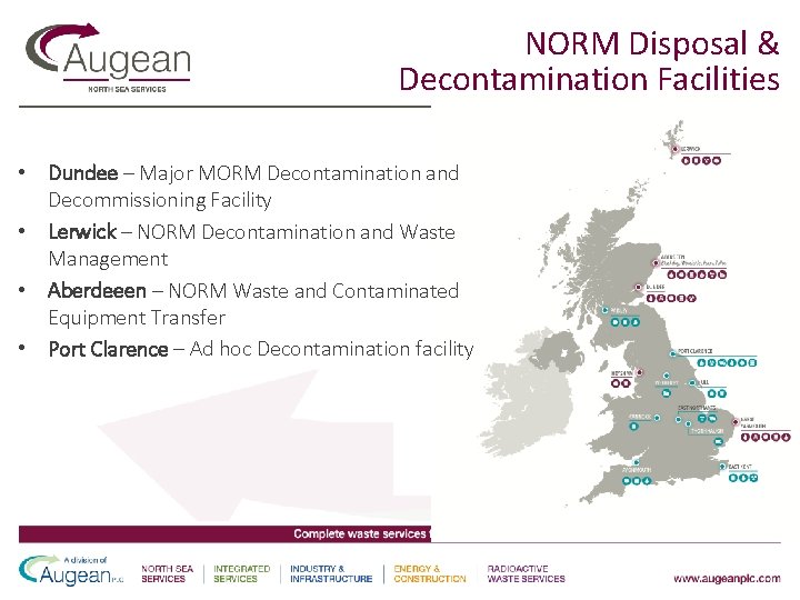 Augean North Sea Services NORM Hazardous Waste Management
