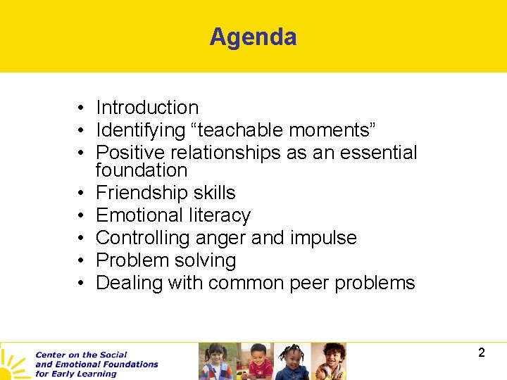 Promoting Social Emotional Competence Social Emotional Teaching Strategies