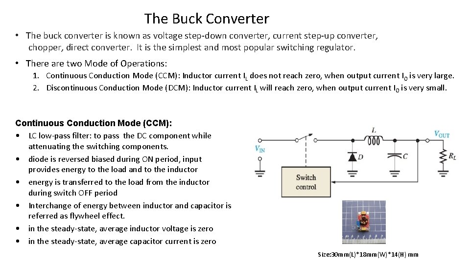 Introduction to DCDC Conversion EE 174 SJSU Tan