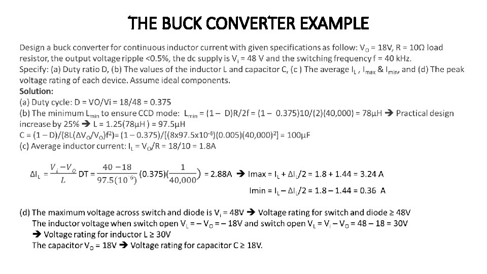 Introduction to DCDC Conversion EE 174 SJSU Tan