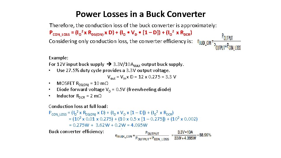 Introduction to DCDC Conversion EE 174 SJSU Tan