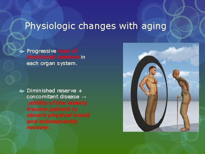 Essentials of Care for the Elderly Trauma Patient