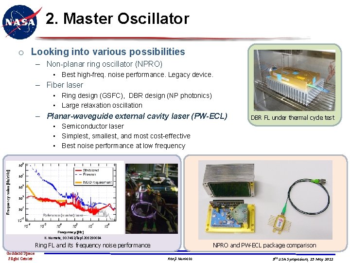 Laser Development for Gravitational Wave Interferometry in Space