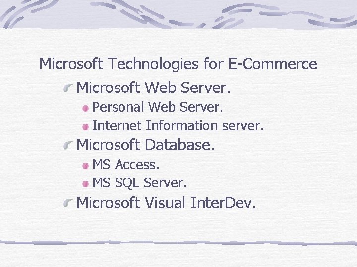 Chapter 1 Introduction to Ecommerce Objectives What is