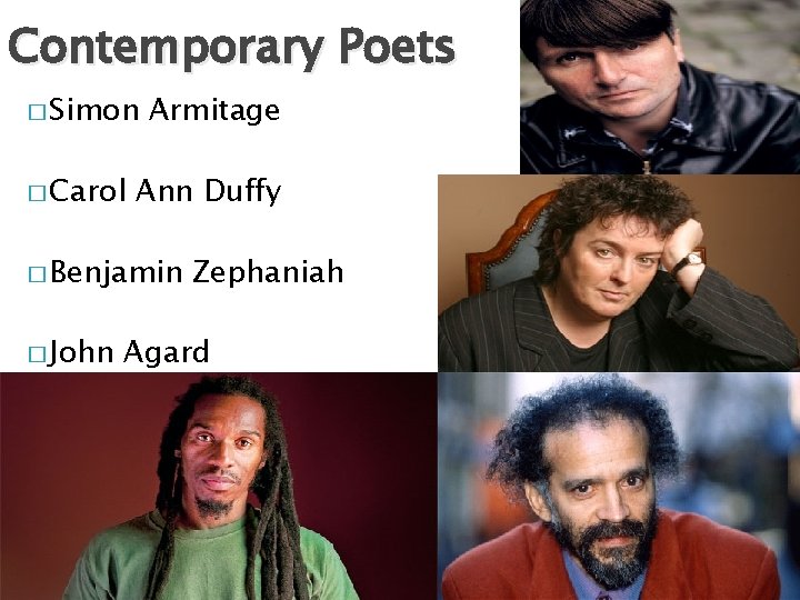 A Brief History of British Poetry Overview A