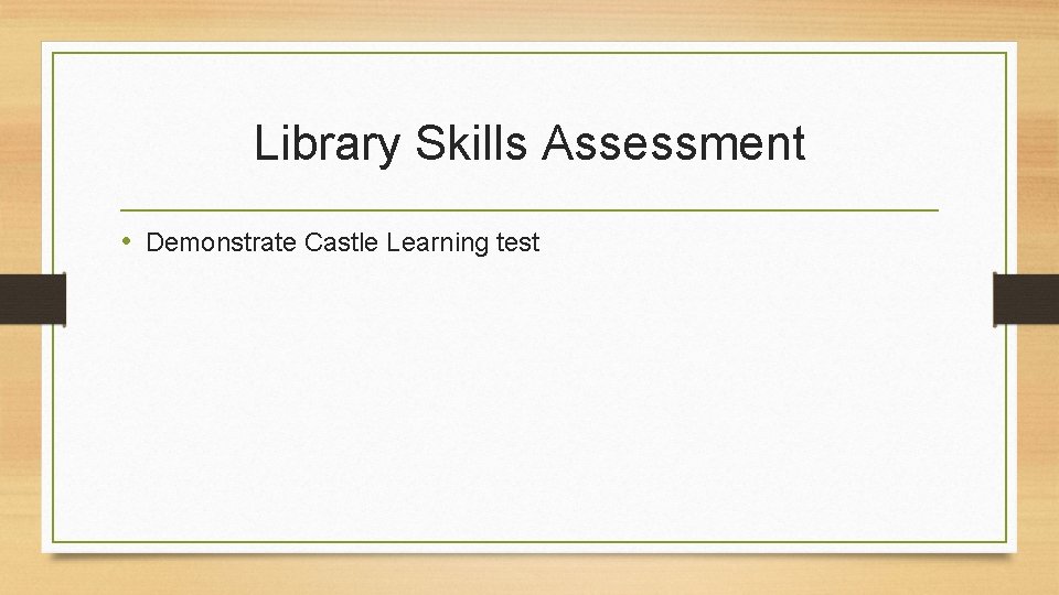 Measuring Mastery Emily Zieno Library Media Specialist SCSD