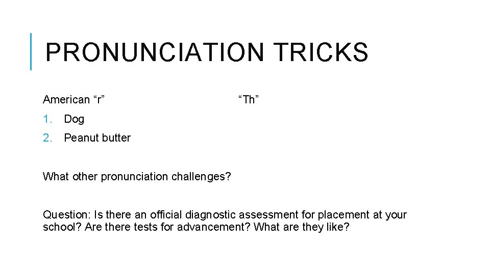 TEACHING PRONUNCIATION AND STEM COPYRIGHT DISCLAIMER UNDER SECTION