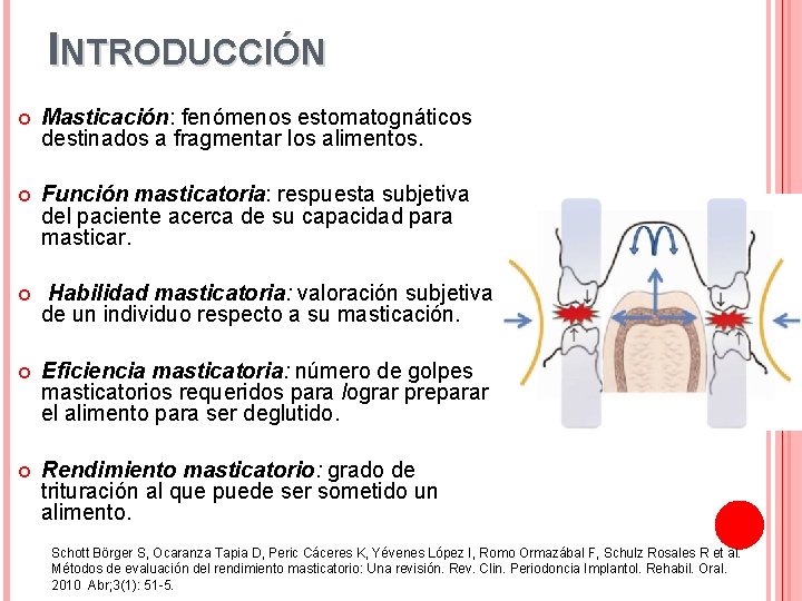 CAMBIOS EN LA MASTICACIN EN PACIENTES REHABILITADOS CON