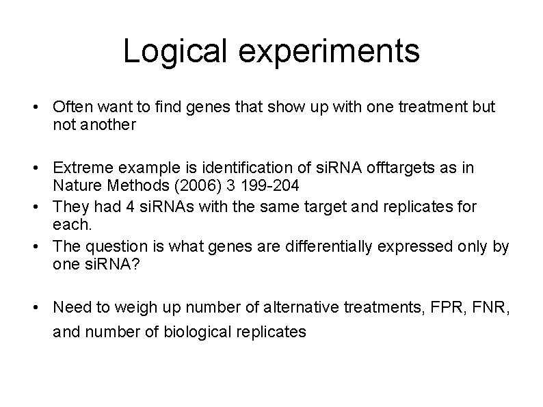 Microarray Design with an Illumina focus Andy Lynch