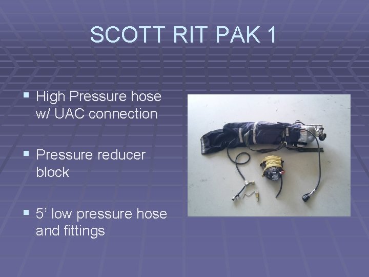 SCOTT AP 50 AIRPACK NFPA 1981 2002 Edition