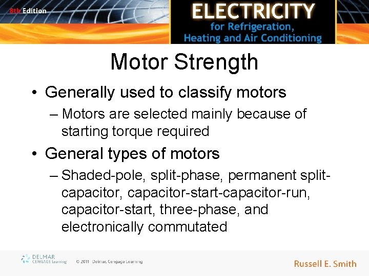 Chapter 9 Basic Electric Motors Objectives Upon completion