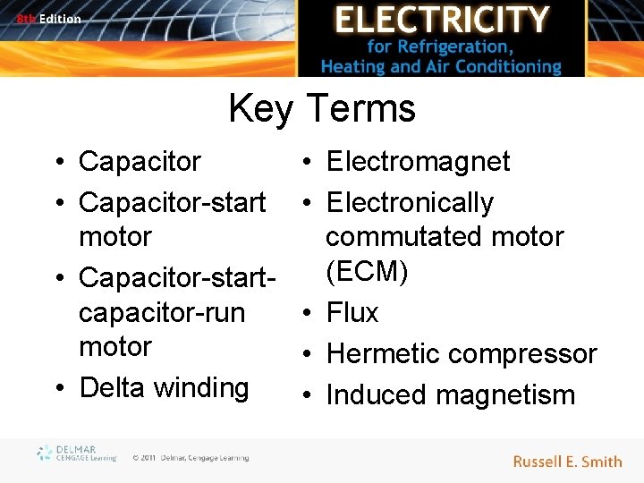 Chapter 9 Basic Electric Motors Objectives Upon completion