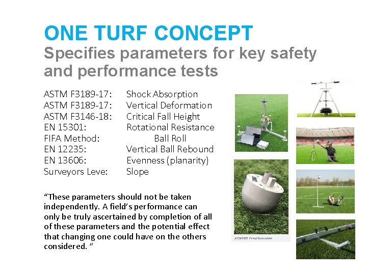 Standards Update Athletic Field Surfaces ASTM Standards American