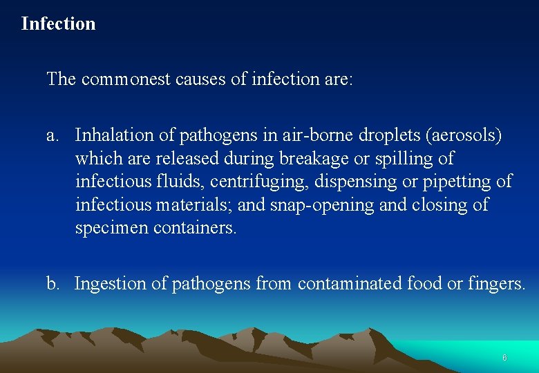 BABCOCK UNIVERSITY DEPT OF MEDICAL LABORATORY SCIENCE LECTURE