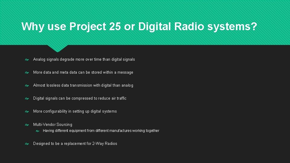Project 25 P 25APCO25 Radio Kyle Bashford ISC