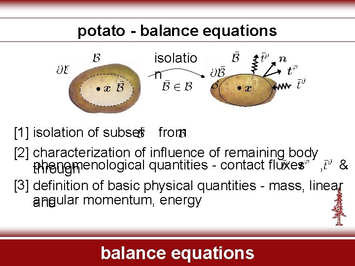 05 balance equations closed systems 05 balance equations
