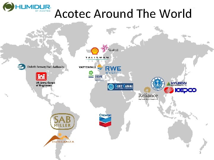 Presentation October 2015 1 Introduction q ACOTECs headquarters