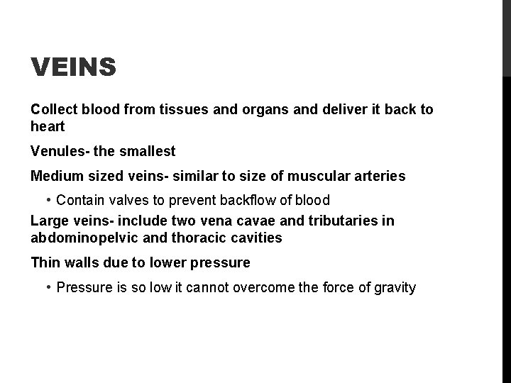 13 1 ARTERIES ARTERIOLES CAPILLARIES VENULES AND VEINS