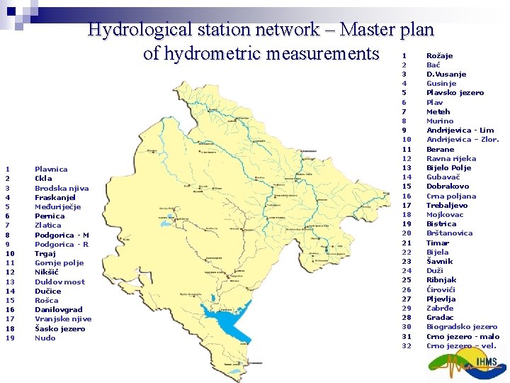 Institute of Hydrometeorology and Seismology of Montenegro IHMS