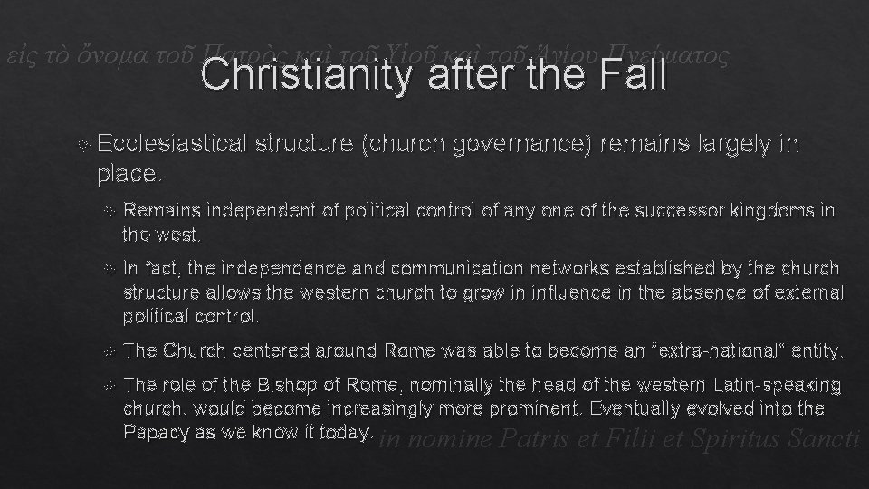 Early Christianity The First 1 000 Years Week