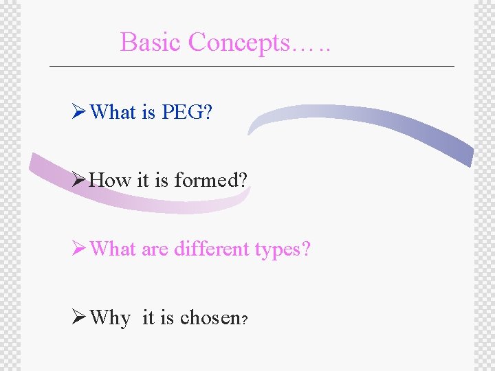 PEGylation Technique and scope of its Applications in
