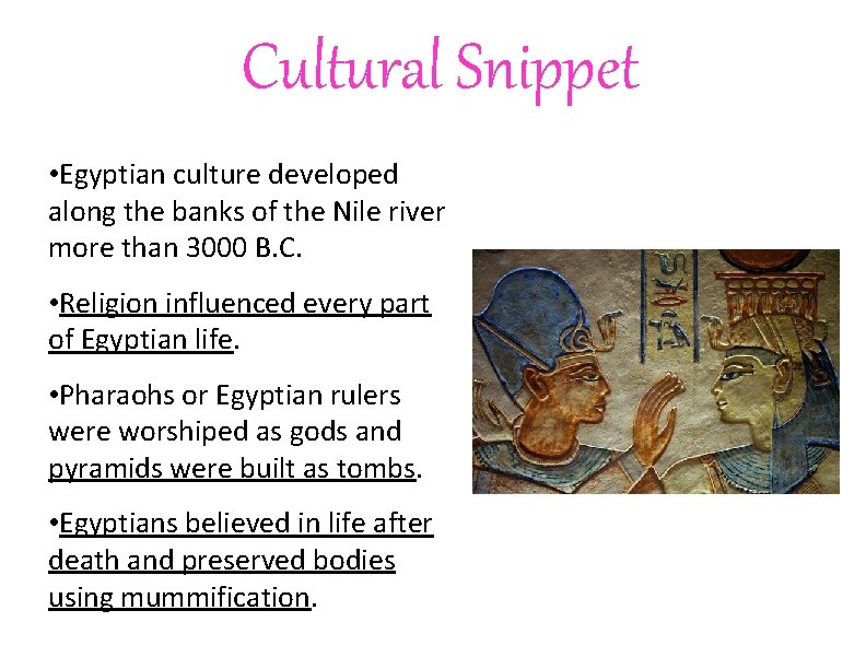 EGYPTIAN ART Watch Goodbye Art Egypt Cultural Snippet