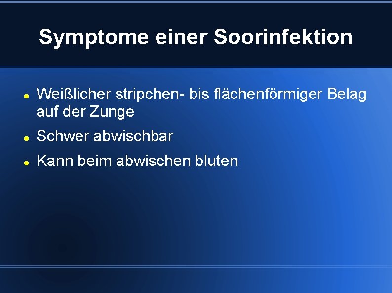 Pflege eines Bewohners mit Soor und Parotitisgefahr Vanessa