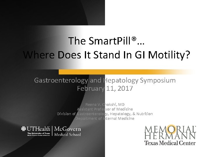 The Smart Pill Where Does It Stand In