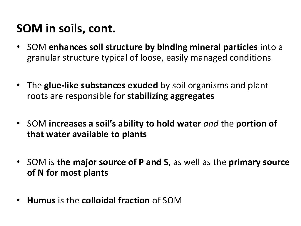 SOILS AND THEIR SIGNIFICANCE PART 2 The soil