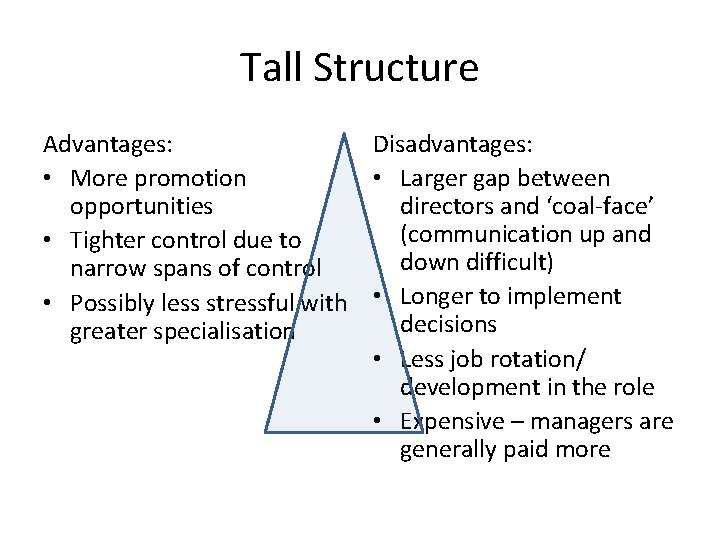 BUSS 2 Mr Pryer People Organisation structure Workforce