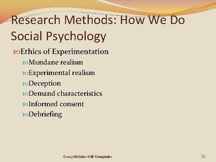 Social Psychology David Myers 11 e Chapter 1