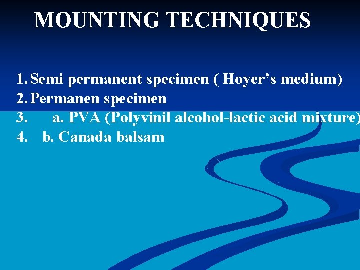 MITES ARACHNIDA ACARI COLLECTION PREPARATION MOUNTING LABELING STORAGE