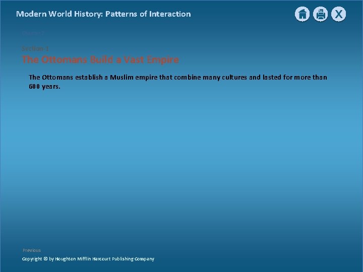 Modern World History Patterns of Interaction Chapter 2