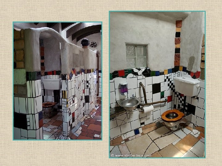 The Hundertwasser toilet Kawakawa New Zealand The Hundertwasser