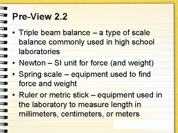 Laboratory Equipment Safety and Procedures Section 2 2
