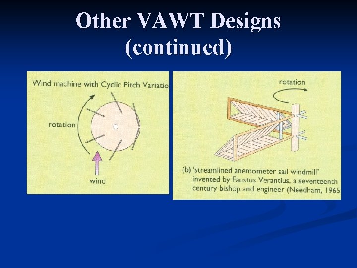 Basic Designs and Design Issues of Wind Turbines