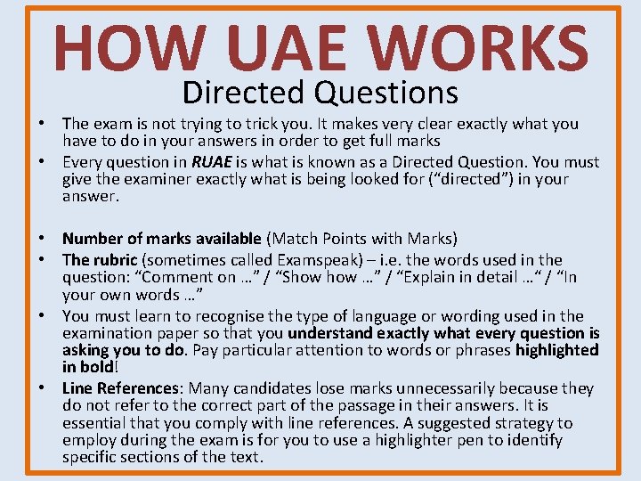 HOWTO GUIDE all types of R U A