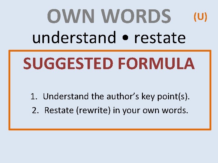HOWTO GUIDE all types of R U A