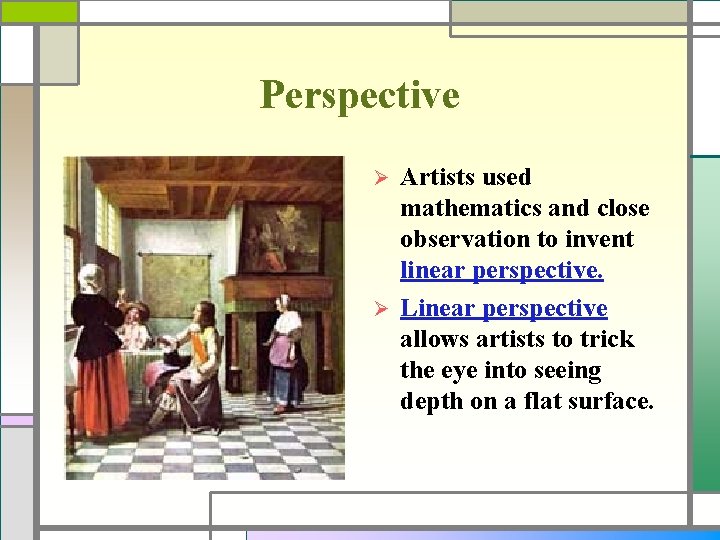 Perspective Drawing TwoPoint Perspective Perspective During the Renaissance