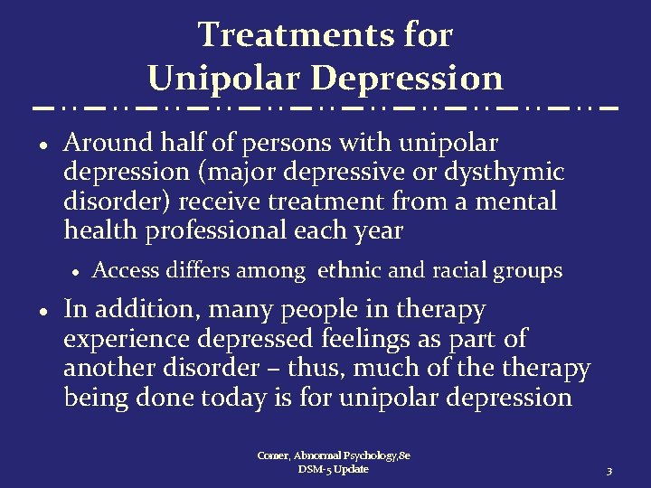 Treatments for Mood Disorders Chapter 9 Slides Handouts